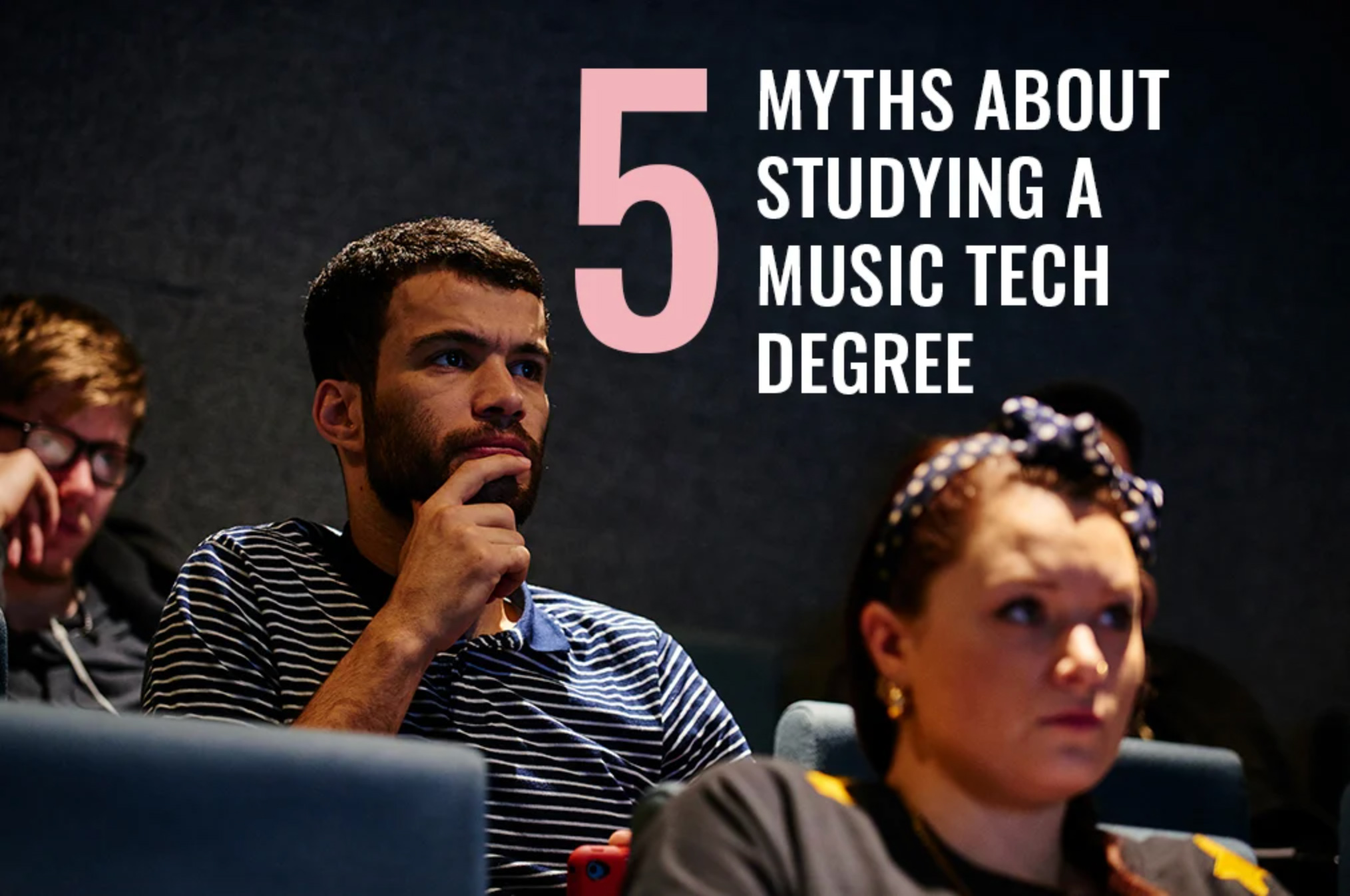5 myths about studying a music tech degree